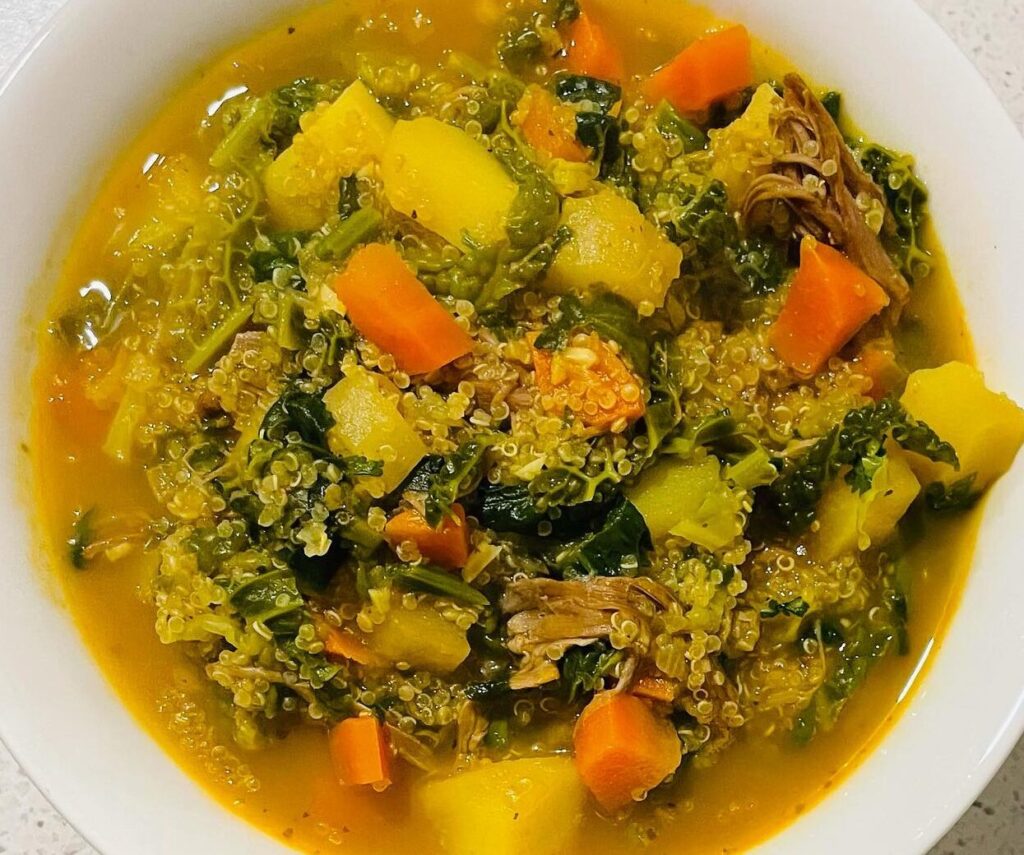 Receta de jugoso plato típico de los valles Kjaras - Recetas de Bolivia