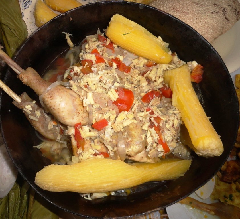 Receta de Maito de Pollo del Amazonas Boliviano - Recetas de Bolivia